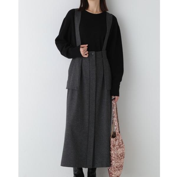 参考価格：26，400円発売時期：2024年09月コンディション：A（使用感なし）数回使用した程度で使用感が感じられないアイテム参考商品名：◆ストレッチフラノワークディティール吊りスカート参考品番：077-4220005【商品に関する注意事...