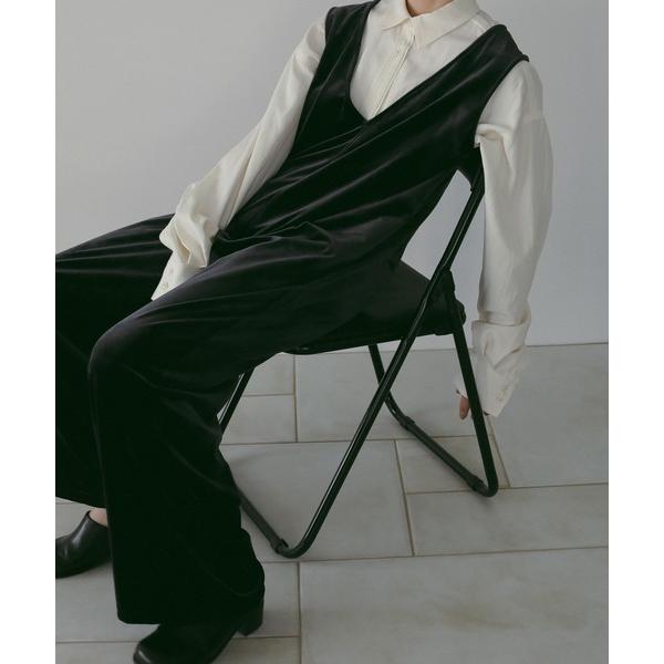 ZOZO問い合わせ番号:103855838ショップ:anuke，アンヌークブランド:anuke，アンヌーク商品名:Velour Vneck Combinaisonカテゴリ:オールインワン・サロペット>つなぎ/オールインワンブランド品番...