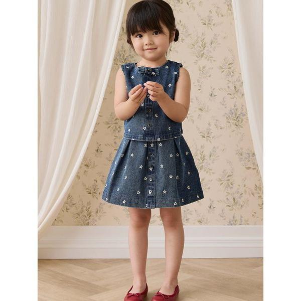 ZOZO問い合わせ番号:103855853ショップ:JAMIE KAY，ジェイミーケイブランド:JAMIE KAY，ジェイミーケイ商品名:フラワーデニムスカート Josie Floral Denimカテゴリ:スカート>デニムスカートブ...