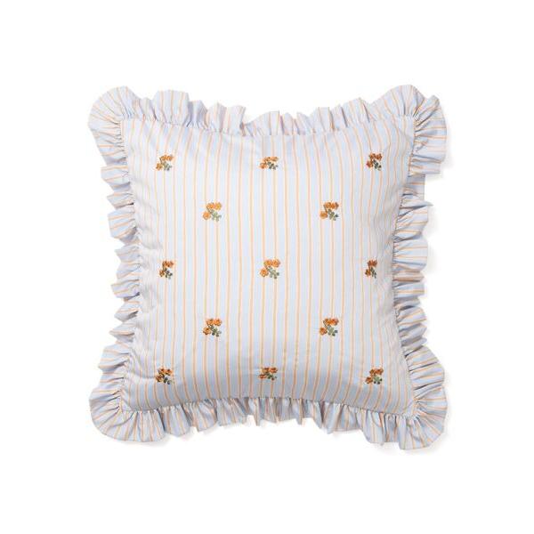 ZOZO問い合わせ番号:103856000ショップ:Francfranc，フランフランブランド:Francfranc，フランフラン商品名:EMBフラワーフリル クッションカバー 450×450 ブルー（D-021）カテゴリ:インテリア&gt...