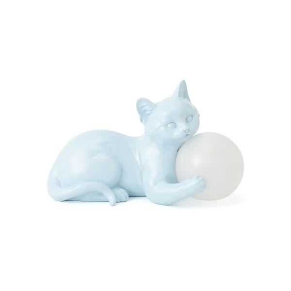 ZOZO問い合わせ番号:103856012ショップ:Francfranc，フランフランブランド:Francfranc，フランフラン商品名:キャットランプ ブルー 猫 照明 デスク 寝室 オブジェカテゴリ:インテリア>照明ブランド品番:...