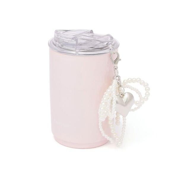 ZOZO問い合わせ番号:103856089ショップ:Francfranc，フランフランブランド:Francfranc，フランフラン商品名:チャーム付き ステンレスタンブラー ピンク 水筒 マイボトルカテゴリ:食器/キッチン>グラス/マ...