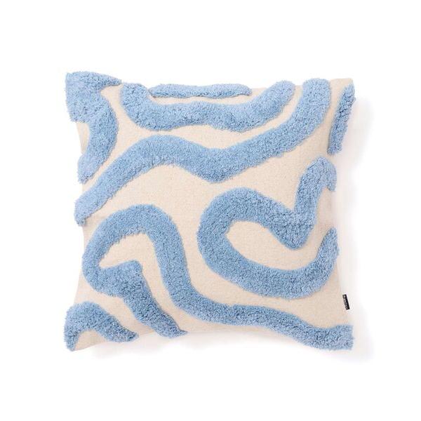 ZOZO問い合わせ番号:103856156ショップ:Francfranc，フランフランブランド:Francfranc，フランフラン商品名:タフトドローイング クッションカバー 450×450 ブルー（A-002）カテゴリ:インテリア>...