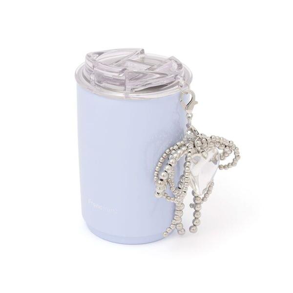 ZOZO問い合わせ番号:103856217ショップ:Francfranc，フランフランブランド:Francfranc，フランフラン商品名:チャーム付き ステンレスタンブラー ブルー 水筒 マイボトルカテゴリ:食器/キッチン>グラス/マ...