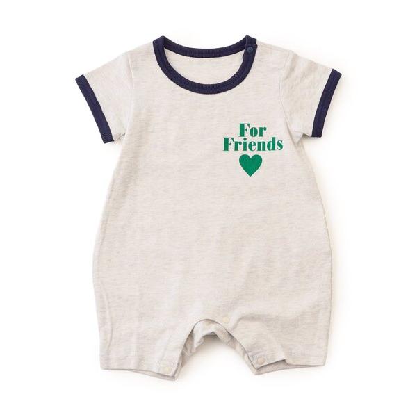 ※このアイテムは返品・交換対象外商品です。ZOZO問い合わせ番号:103856362ショップ:F.O.Online Store，エフオーオンラインストアブランド:BREEZE，ブリーズ商品名:【リンク】リンガー配色2柄ロゴロンパスカテゴリ:...