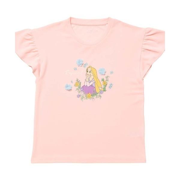 ZOZO問い合わせ番号:103857022ショップ:アルペンZOZOTOWN店，アルペンゾゾタウンテンブランド:Disney，ディズニー商品名:ディズニー  iCOOL 遮熱UV 袖フリルTシャツカテゴリ:トップス>Tシャツ/カットソ...