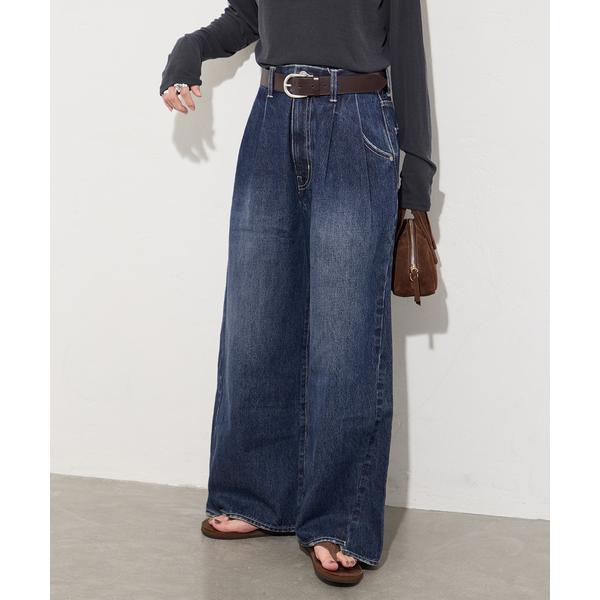 ZOZO問い合わせ番号:103857330ショップ:JOURNAL STANDARD，ジャーナルスタンダードブランド:JOURNAL STANDARD，ジャーナルスタンダード商品名:《追加》2タックワイドデニムパンツカテゴリ:パンツ>...