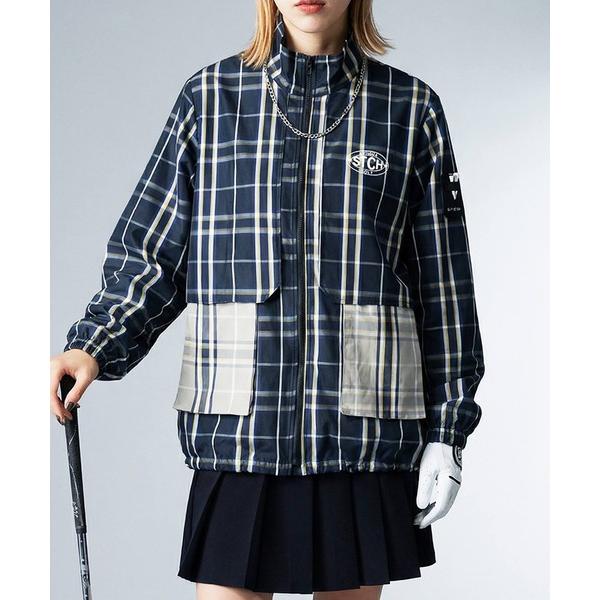 ZOZO問い合わせ番号:103859026ショップ:antiqua，アンティカブランド:antiqua，アンティカ商品名:【STCH】チェック柄 シャツ ブルゾンカテゴリ:ジャケット/アウター>ブルゾンブランド品番:ZST-00143...