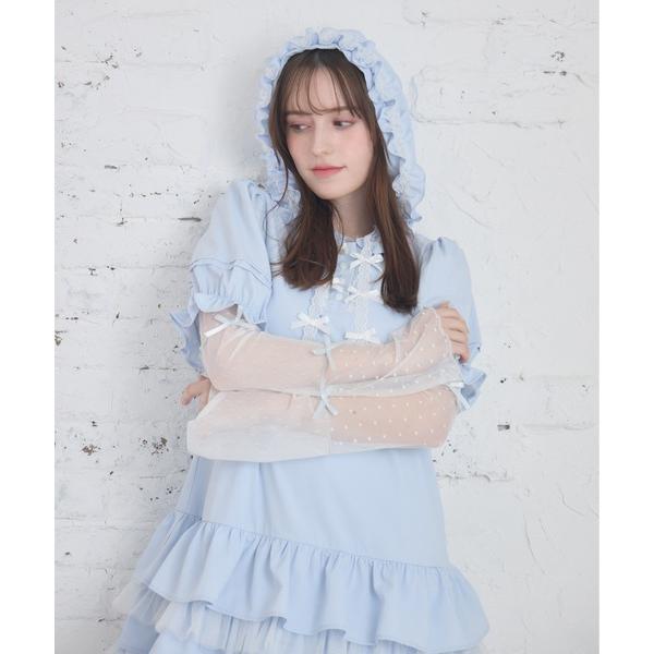 ZOZO問い合わせ番号:103859058ショップ:Jammin.，ジャミン ドットブランド:Lolime by mellfy memory，ロリミー バイ メルフィーメモリー商品名:see through dot long sleeve ...