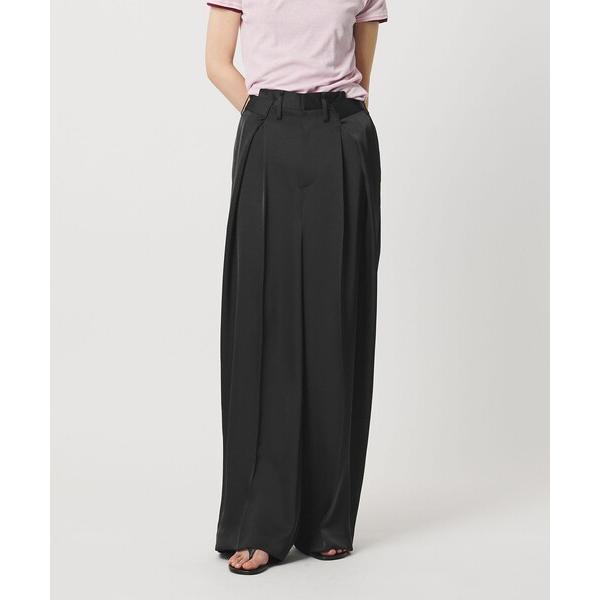 ZOZO問い合わせ番号:103859067ショップ:UNITED ARROWS，ユナイテッドアローズブランド:AEWEN MATOPH，イウエン マトフ商品名:＜AEWEN MATOPH＞サテンインタックパンツ ‐ ウォッシャブル -カテゴ...