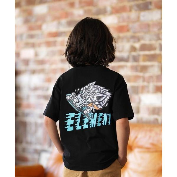 ZOZO問い合わせ番号:103859386ショップ:ムラサキスポーツ，ムラサキスポーツブランド:ELEMENT，エレメント，ムラサキスポーツ，ムラサキスポーツ商品名:ELEMENT/エレメント キッズ 半袖 Tシャツ ロゴ バックプリント ...