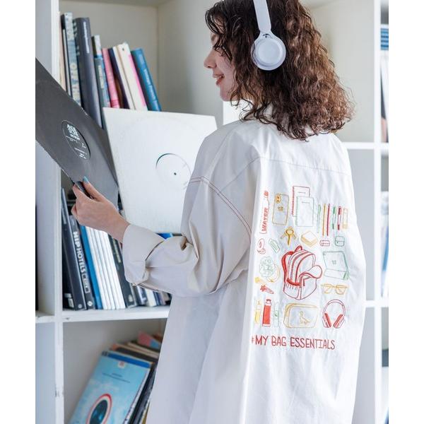 ZOZO問い合わせ番号:103859702ショップ:DOUBLE NAME，ダブルネームブランド:DOUBLE NAME，ダブルネーム商品名:#MY BAG ESSENCIALS BACK刺しゅうシャツカテゴリ:トップス>Tシャツ/カ...
