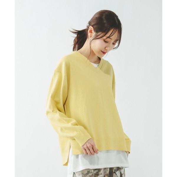 ZOZO問い合わせ番号:103859711ショップ:GLOBAL WORK，グローバルワークブランド:GLOBAL WORK，グローバルワーク商品名:ドライタッチVネックプルオーバー長袖/634083カテゴリ:トップス>ニット/セータ...