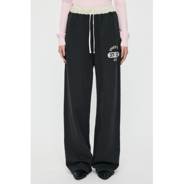 『タイムセール実施中』ZOZO問い合わせ番号:103859875ショップ:MOUSSY，マウジーブランド:MOUSSY，マウジー商品名:【26年SS新作】VERSITY LOGO スウェットパンツカテゴリ:パンツ>スウェットパンツブラ...