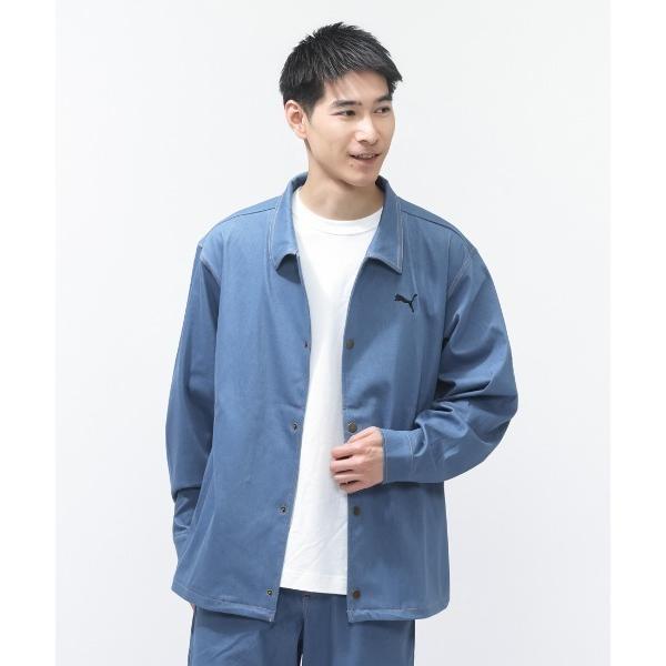 『タイムセール実施中』ZOZO問い合わせ番号:103860038ショップ:アルペンZOZOTOWN店，アルペンゾゾタウンテンブランド:PUMA，プーマ商品名:プーマ PUMA ESS ELEVATED デニム ライク JKTカテゴリ:ジャケ...