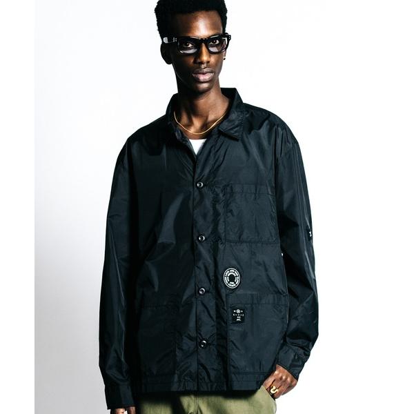ZOZO問い合わせ番号:103860352ショップ:GARDEN，ガーデンブランド:CRIMIE，クライミー商品名:PATCHWORK LOGO NYLON WINDBREAKER SHIRT JACKETカテゴリ:トップス>シャツ/...