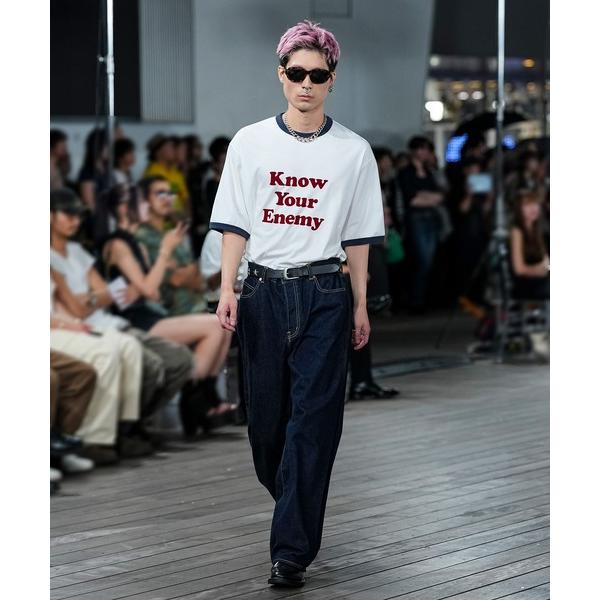 ZOZO問い合わせ番号:103860377ショップ:GARDEN，ガーデンブランド:MSML，エムエスエムエル商品名:KNOW YOUR ENEMY RINGER T SHIRTカテゴリ:トップス>Tシャツ/カットソーブランド品番:M...