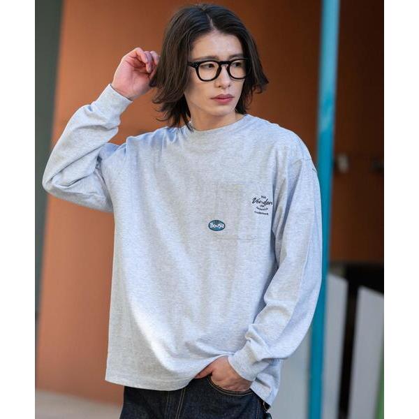 ZOZO問い合わせ番号:103860431ショップ:WEGO，ウィゴーブランド:WEGO，ウィゴー商品名:WEGO/【26年春夏新作】ポケット刺繍BIG T(LS)カテゴリ:トップス>Tシャツ/カットソーブランド品番:WE26SP02...