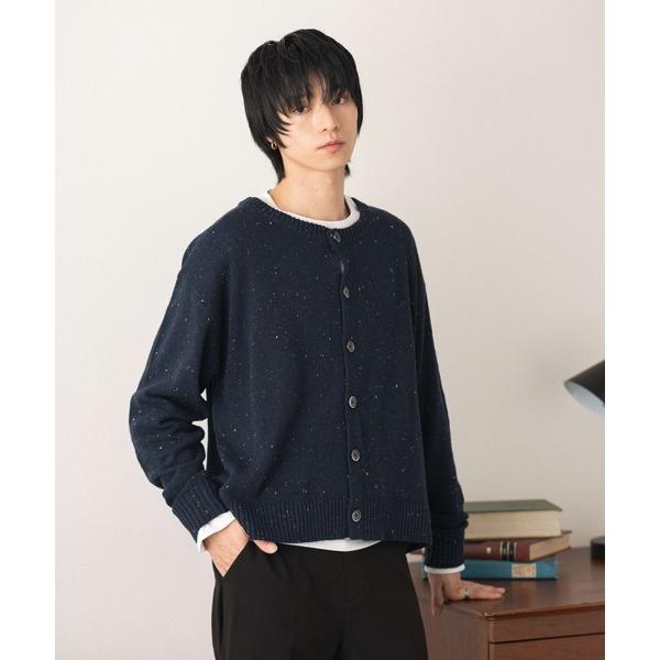 『セール実施中』ZOZO問い合わせ番号:103860437ショップ:WEGO，ウィゴーブランド:LUCY，ルーシー，WEGO，ウィゴー商品名:LUCY/【26年春夏新作】ネップクルーネックカーディガンカテゴリ:トップス>カーディガン/...