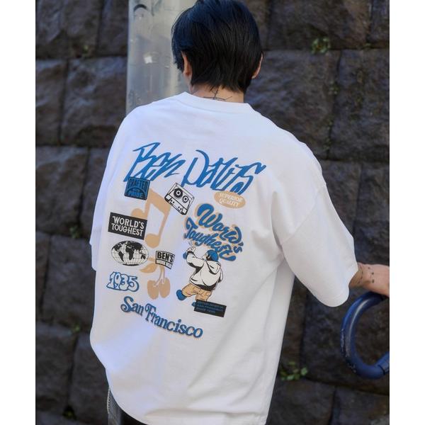 ZOZO問い合わせ番号:103860440ショップ:WEGO，ウィゴーブランド:WEGO，ウィゴー商品名:∴WEGO/【26年春夏新作】別注BENDAVISグラフィックTカテゴリ:トップス>Tシャツ/カットソーブランド品番:MC26S...