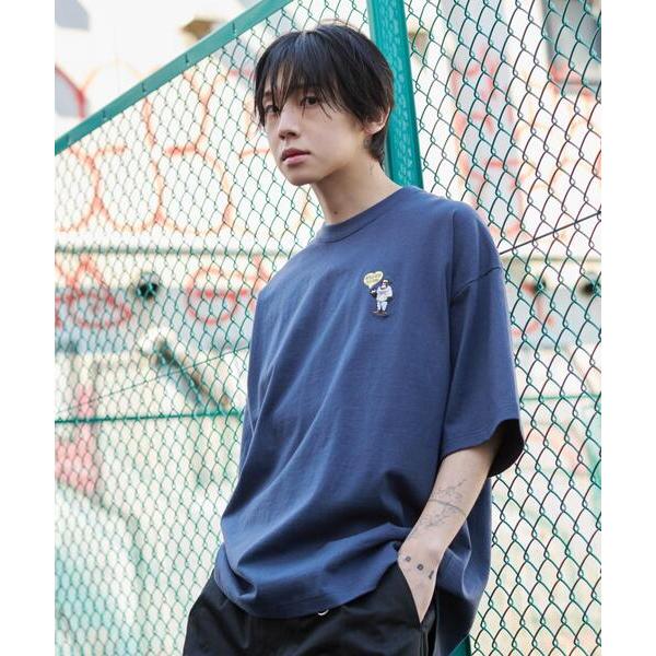 ZOZO問い合わせ番号:103860442ショップ:WEGO，ウィゴーブランド:WEGO，ウィゴー商品名:∴WEGO/【26年春夏新作】別注BENDAVISワンポイントTカテゴリ:トップス>Tシャツ/カットソーブランド品番:MC26S...