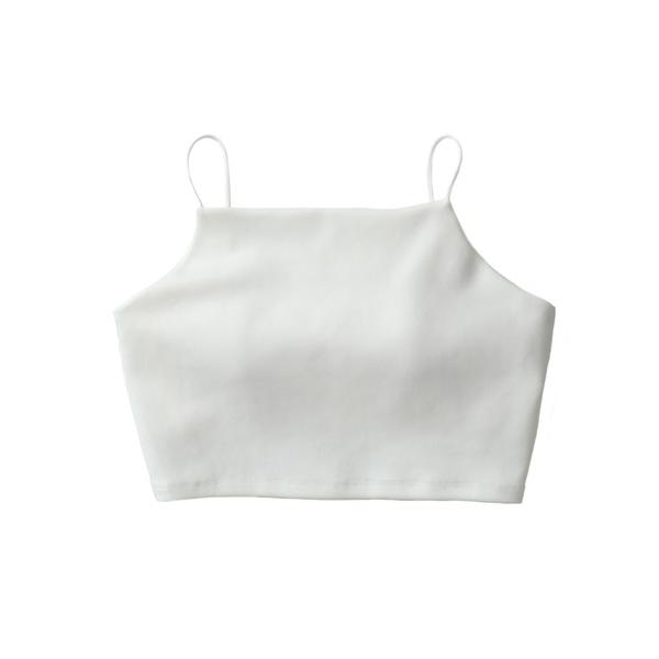 ZOZO問い合わせ番号:103860532ショップ:DRESSLAVE，ドレスレイブブランド:DRESSLAVE，ドレスレイブ商品名:bra cami midriff(パット付きミドリフ丈インナーキャミソール)カテゴリ:トップス>キャ...