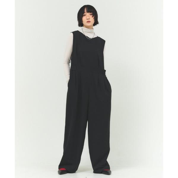 ZOZO問い合わせ番号:103860850ショップ:INTER FACTORY，インターファクトリーブランド:FMiBL，ファミル商品名:タックデザイン オールインワン / きれいめ レイヤード オケージョン対応カテゴリ:オールインワン・サ...