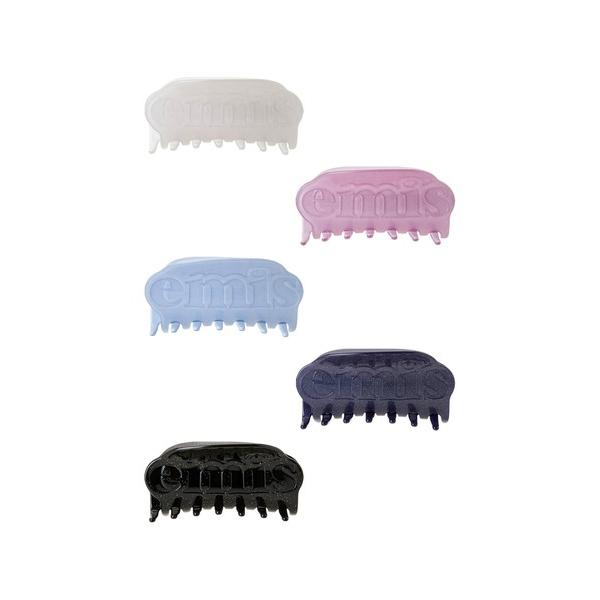 ZOZO問い合わせ番号:103860910ショップ:EMIS，イミスブランド:EMIS，イミス商品名:GLITTER LOGO HAIR CLAW CLIPカテゴリ:ヘアアクセサリー>バレッタ/ヘアクリップブランド品番:E261W41...