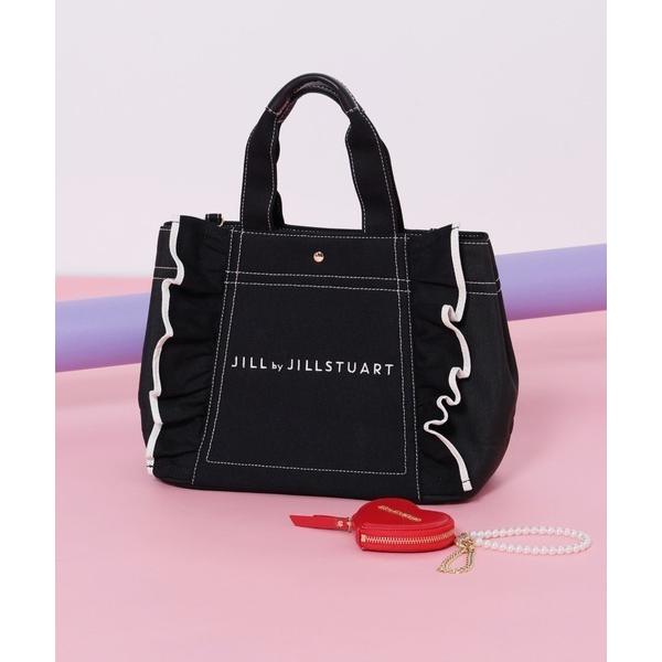 ZOZO問い合わせ番号:103861316ショップ:JILL by JILL STUART，ジル バイ ジル スチュアートブランド:JILL by JILL STUART，ジルバイジルスチュアート商品名:フリルトート大カテゴリ:バッグ&gt...