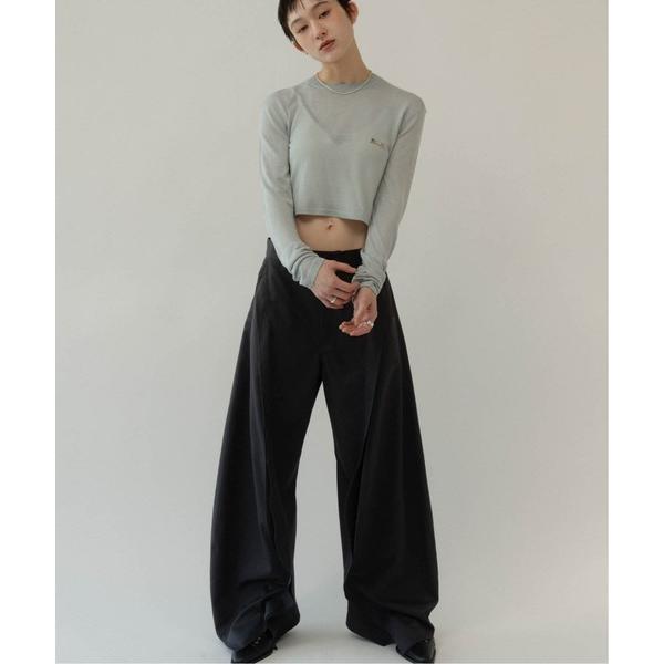 参考価格：16，830円発売時期：2025年04月コンディション：B（目立つ使用感なし）使用感が少ない、または気にならないアイテムウエスト：ほつれ参考商品名：slit deformed pants(unisex)参考品番：KM25SPG07...