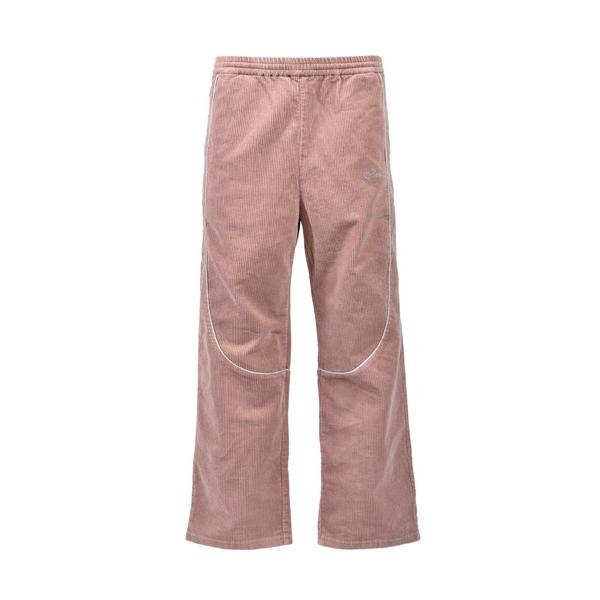 ZOZO問い合わせ番号:103865969ショップ:NUBIAN，ヌビアンブランド:BREATH，ブレス商品名:SCRIPT LOGO PIPING CORDUROY TRACK PANTSカテゴリ:パンツ>その他パンツブランド品番:...