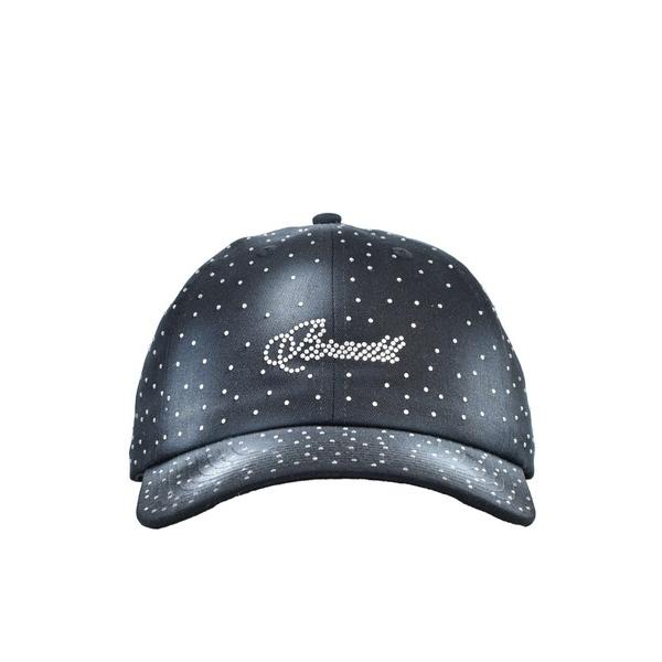 ZOZO問い合わせ番号:103866011ショップ:NUBIAN，ヌビアンブランド:BREATH，ブレス商品名:SCRIPT LOGO GLITTER CAPカテゴリ:帽子>キャップブランド品番:BR25AW-AC8101カラー:ブラ...