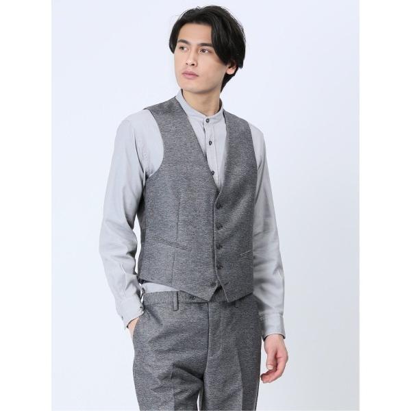 『セール実施中』参考価格：12，100円発売時期：2024年03月コンディション：A（使用感なし）数回使用した程度で使用感が感じられないアイテム付属品：スペアボタン参考商品名：タカキュー TechLinen ジレベストグレー(セットアップ可...