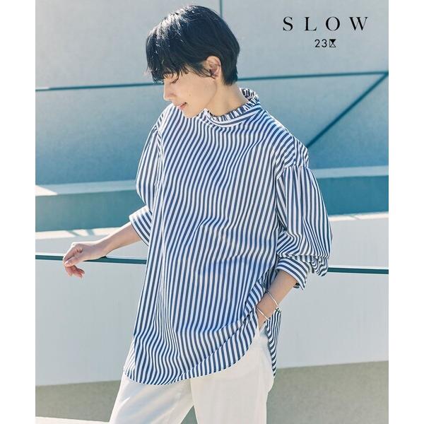 『セール実施中』参考価格：11，000円発売時期：2022年11月コンディション：A（使用感なし）数回使用した程度で使用感が感じられないアイテム参考商品名：【SLOW】Soft Wash Shirting プチフリル シャツ参考品番：BLS...