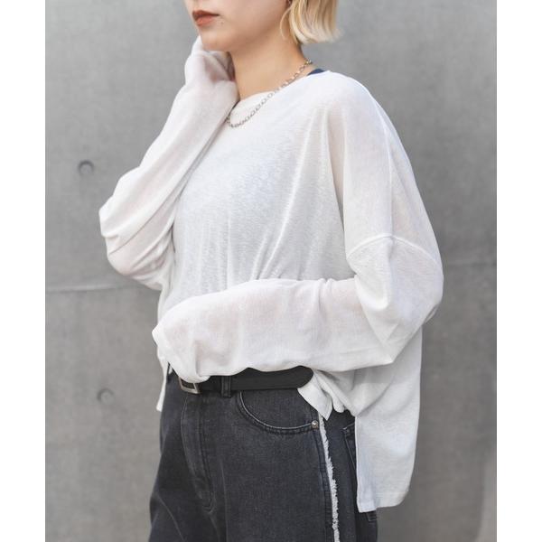 『セール実施中』参考価格：2，690円発売時期：2024年03月コンディション：A（使用感なし）数回使用した程度で使用感が感じられないアイテム参考商品名：シアーロングスリーブトップス参考品番：258HSA70-0351【商品に関する注意事項...