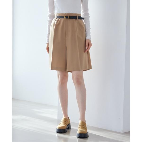 ZOZO問い合わせ番号:103896674ショップ:Mila Owen，ミラ オーウェンブランド:Mila Owen，ミラオーウェン商品名:トリミングハーフキュロットパンツカテゴリ:パンツ>その他パンツブランド品番:09WFP2610...