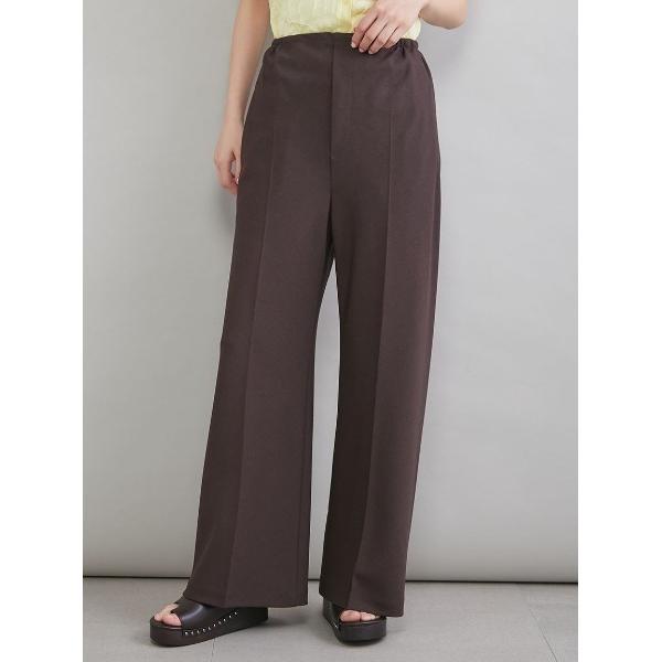 ZOZO問い合わせ番号:103896677ショップ:Mila Owen，ミラ オーウェンブランド:Mila Owen，ミラオーウェン商品名:ウエストゴムワイドイージーパンツカテゴリ:パンツ>その他パンツブランド品番:09WFP2611...