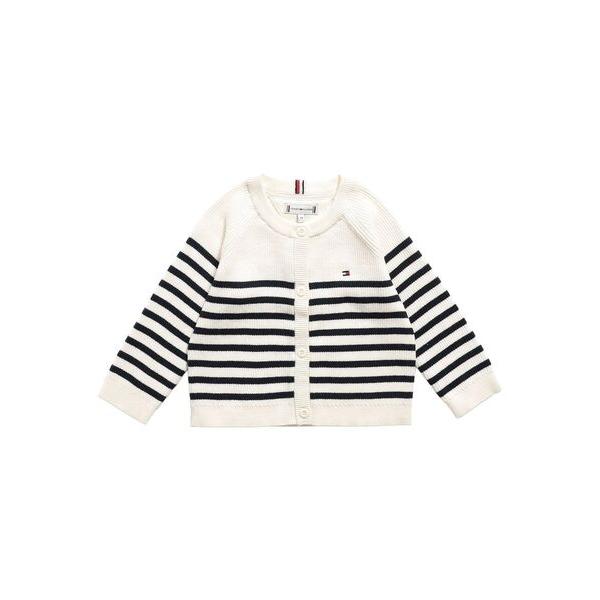 ZOZO問い合わせ番号:103896904ショップ:TOMMY HILFIGER，トミー ヒルフィガーブランド:TOMMY HILFIGER，トミーヒルフィガー商品名:BABY エッセンシャルレギュラーカーディガンカテゴリ:トップス>...