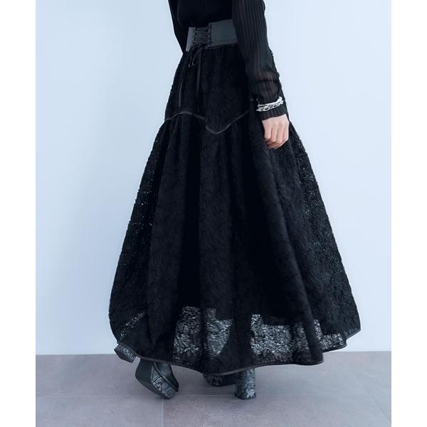 『セール実施中』ZOZO問い合わせ番号:103897039ショップ:HARE，ハレブランド:HARE，ハレ商品名:コルセットデザインボリュームチュールフレアスカート(HARE)カテゴリ:スカート>スカートブランド品番:647642素材...