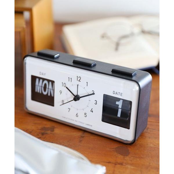 ZOZO問い合わせ番号:103897065ショップ:LAKOLE，ラコレブランド:LAKOLE，ラコレ商品名:バタバタ時を刻むフリップカレンダー付卓上時計 / 639869カテゴリ:インテリア>置時計ブランド品番:639869素材:A...