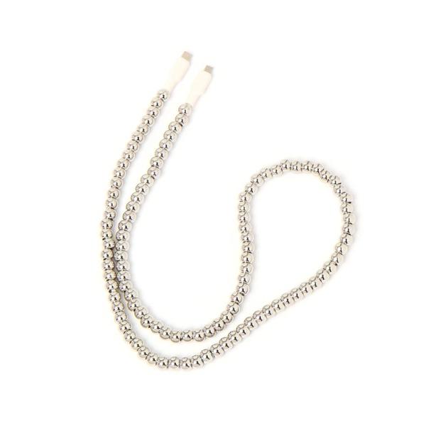 『タイムセール実施中』ZOZO問い合わせ番号:103897072ショップ:LAKOLE，ラコレブランド:LAKOLE，ラコレ商品名:ビーズケーブル[USB Type-C ＆ Lightning] / 639861カテゴリ:PC・スマホグッズ...