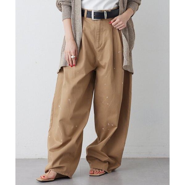 ZOZO問い合わせ番号:103897533ショップ:Whim Gazette，ウィムガゼットブランド:Whim Gazette，ウィムガゼット商品名:ペイントタックチノパンツカテゴリ:パンツ>チノパンツブランド品番:WGZ106120...