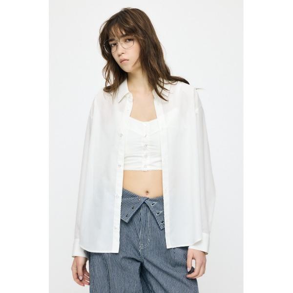 『タイムセール実施中』ZOZO問い合わせ番号:103897758ショップ:MOUSSY，マウジーブランド:MOUSSY，マウジー商品名:OVER シャツ ＆ ビスチェ セットカテゴリ:トップス>アンサンブルブランド品番:010JS33...