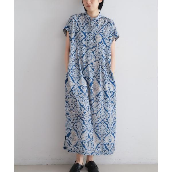ZOZO問い合わせ番号:103898129ショップ:NOMBRE IMPAIR，ノンブル アンペールブランド:NOMBRE IMPAIR，ノンブルアンペール商品名:ダイヤボタニカルプリント　バンドカラーワンピースカテゴリ:ワンピース/ドレス...