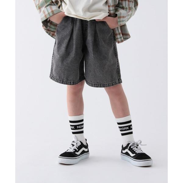 ZOZO問い合わせ番号:103898379ショップ:BAYFLOW，ベイフローブランド:BAYFLOW，ベイフロー商品名:[長いシーズン活躍!]ヴィンテージライクデニムショーツ(KIDS)カテゴリ:パンツ>デニムパンツブランド品番:6...