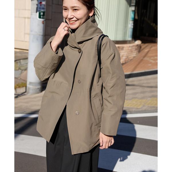 ZOZO問い合わせ番号:103898560ショップ:JOURNAL STANDARD，ジャーナルスタンダードブランド:JOURNAL STANDARD，ジャーナルスタンダード商品名:《追加2》グログランフードコートカテゴリ:ジャケット/アウ...