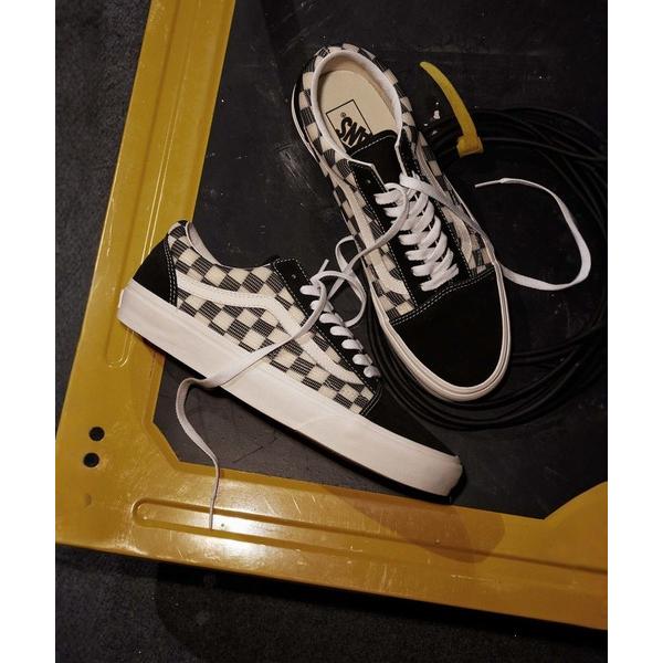 『タイムセール実施中』ZOZO問い合わせ番号:103898778ショップ:VANS，ヴァンズブランド:VANS，バンズ商品名:オールドスクール メッシュ / Old Skool Mesh Check BLACK/MAR VN000CR5BP...