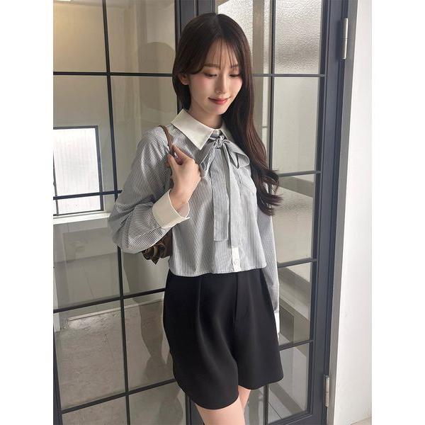 ZOZO問い合わせ番号:103899187ショップ:SNIDEL，スナイデルブランド:SNIDEL，スナイデル商品名:バリエクロップドシャツカテゴリ:トップス>シャツ/ブラウスブランド品番:SWFB261182素材:本体: 【WHT・...