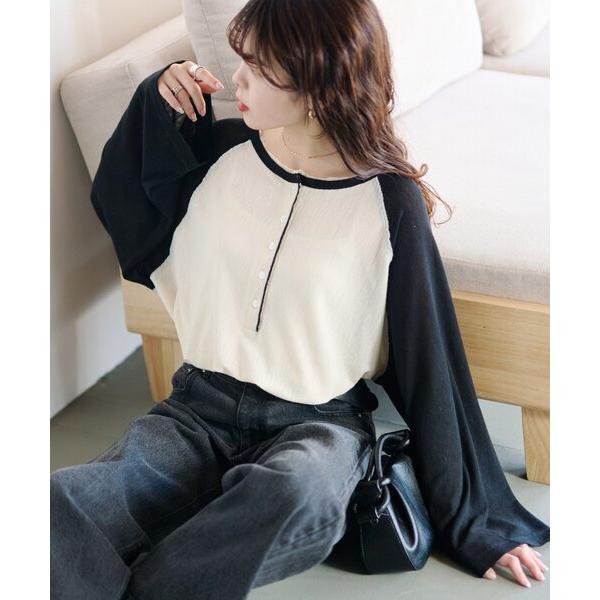 ZOZO問い合わせ番号:103899263ショップ:CIAOPANIC TYPY，チャオパニックティピーブランド:CIAOPANIC TYPY，チャオパニックティピー商品名:【2WAY】シアーラグランヘンリーネックTeeカテゴリ:トップス&...