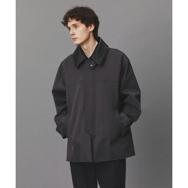 ZOZO問い合わせ番号:103899491ショップ:PUBLIC TOKYO，パブリック トウキョウブランド:PUBLIC TOKYO，パブリックトウキョウ商品名:2WAYレザーカラーハーフコート    /ジャケット/春服/ブルゾンカテゴリ...